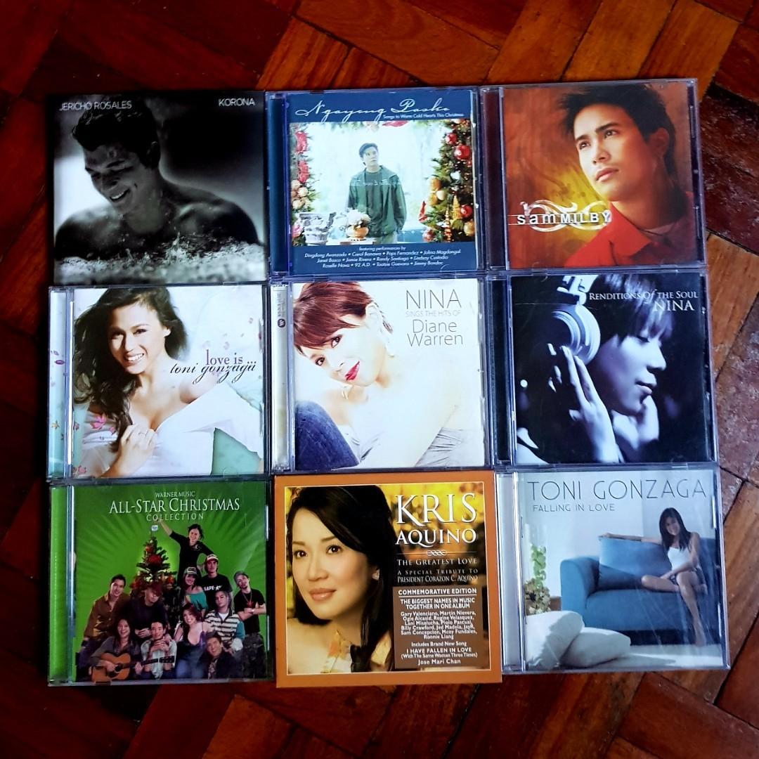 OPM CD Toni Gonzaga Piolo Sam Milby Sitti Kyla Nina Hale Spongecola ...