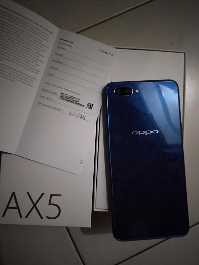 OPPO AX5 64GB (DIAMOND BLUE), Mobile Phones & Gadgets, Mobile Phones ...