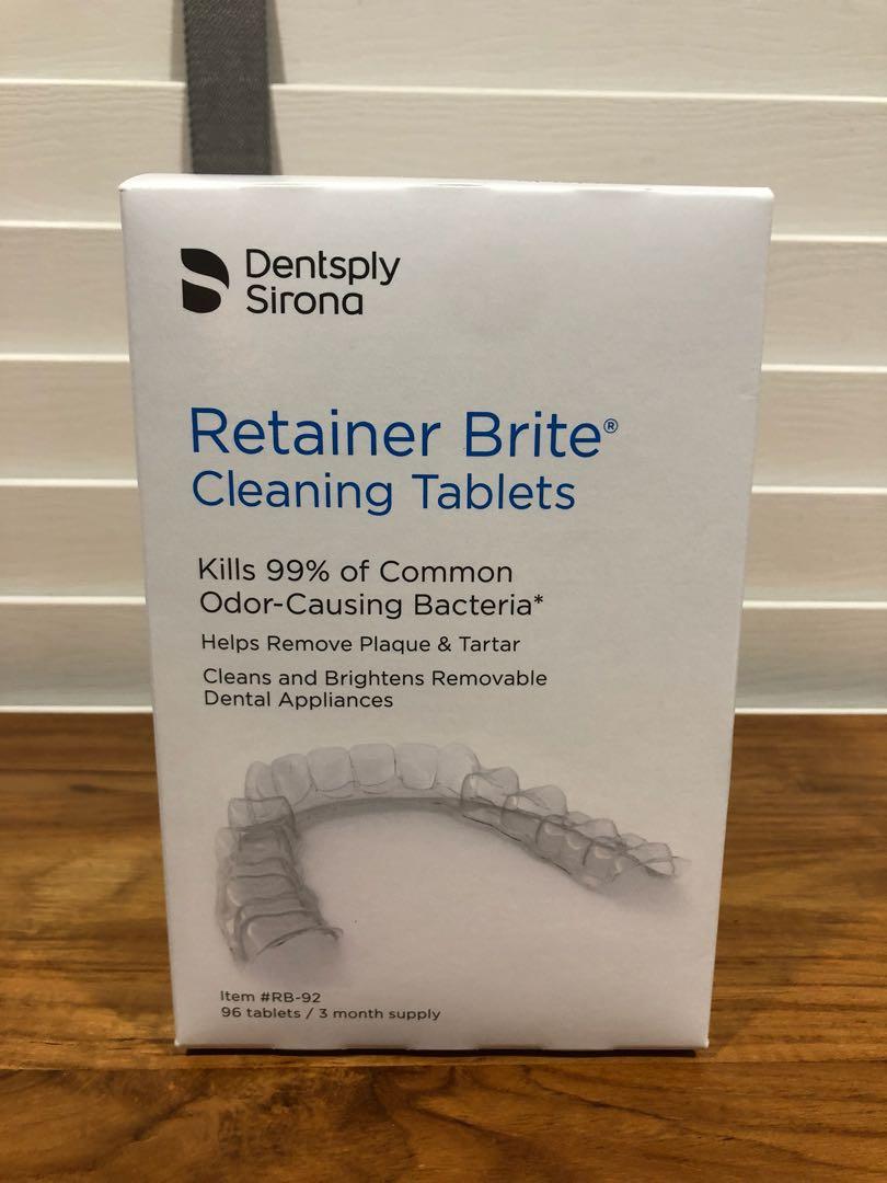 Retainer Brite 96 tablets, Beauty & Personal Care, Oral Care on Carousell