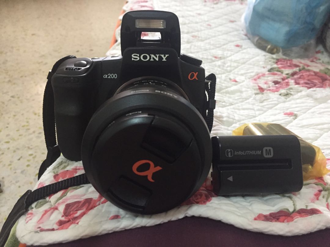 Sony alpha 200, Photography, Cameras on Carousell