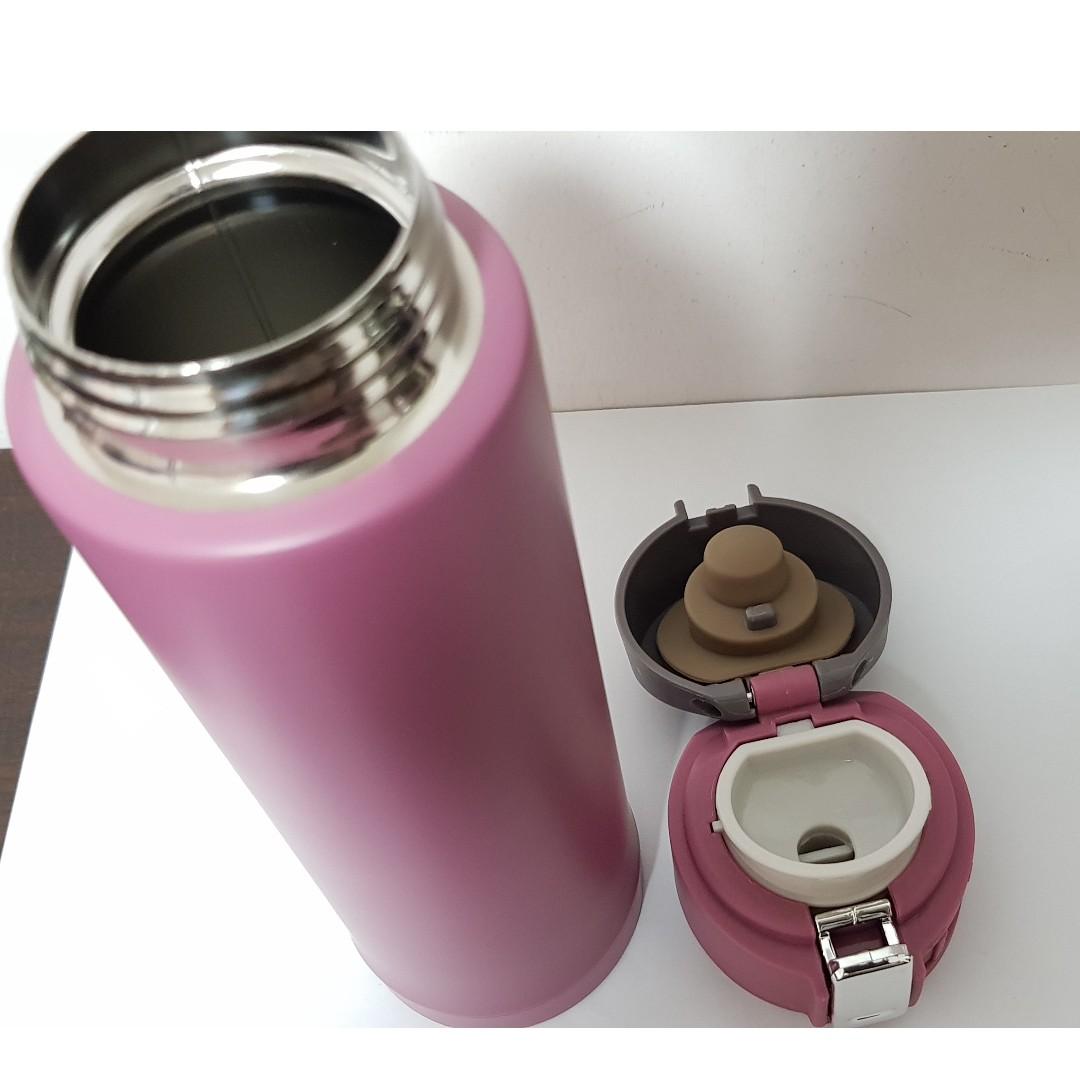 Stainless Steel Thermal Flask & Mugs Set, Furniture & Home Living ...
