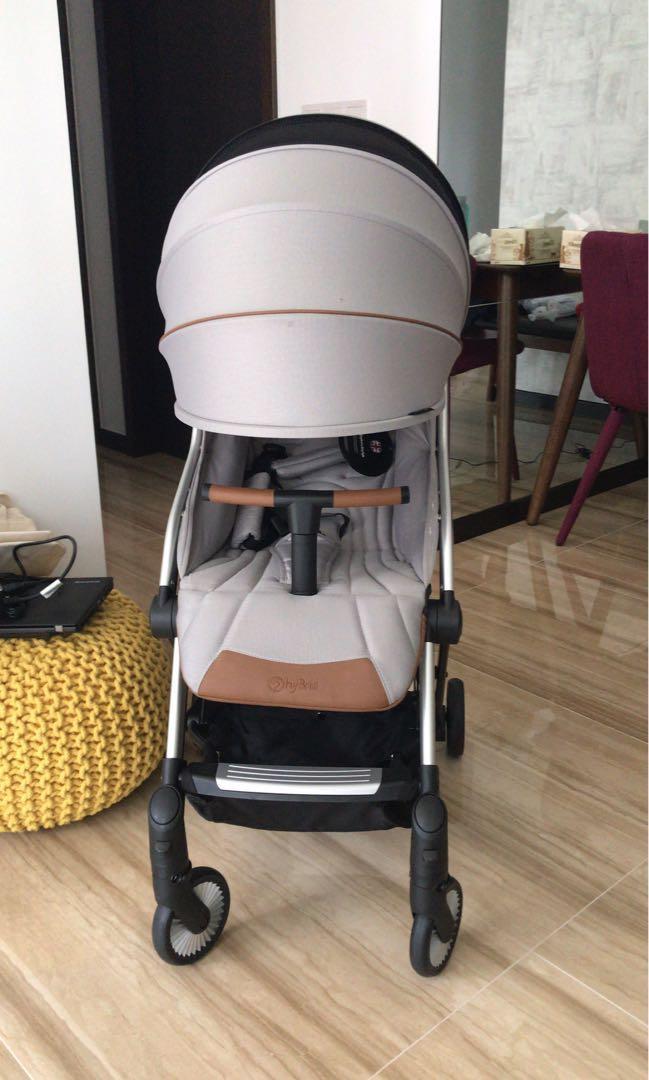 Stroller- hybrid cabi silver ( NB to 15kg), Babies & Kids, Going Out ...
