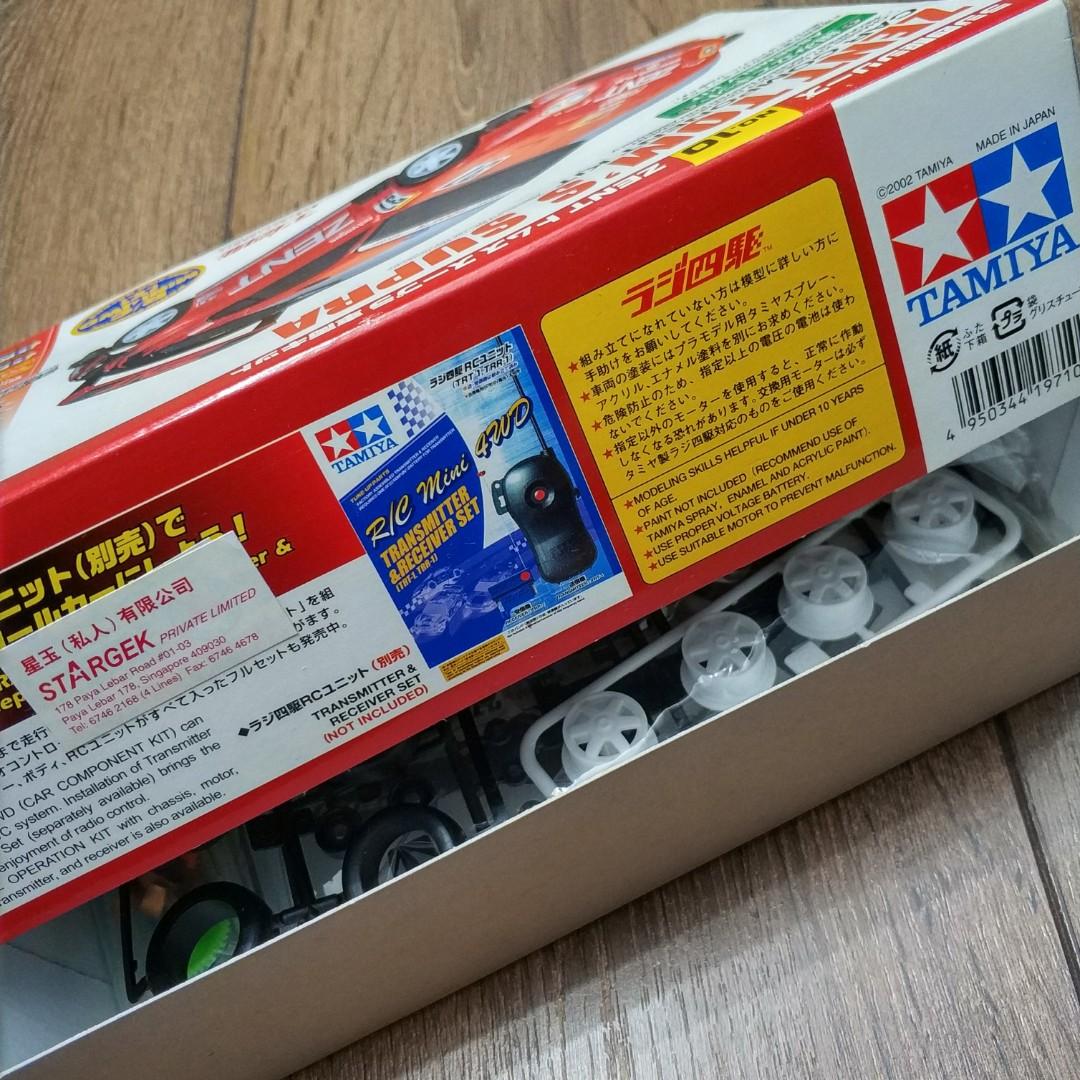 Tamiya Mini 4wd RC #19710 Toyota Zent Tom's Supra, Hobbies & Toys, Toys ...