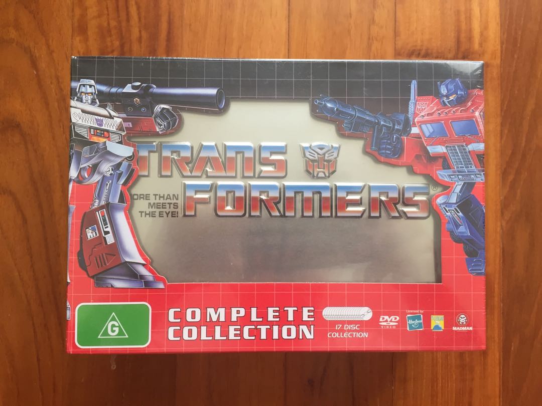 Transformers Generation 1 Complete DVD Collection, Hobbies & Toys ...