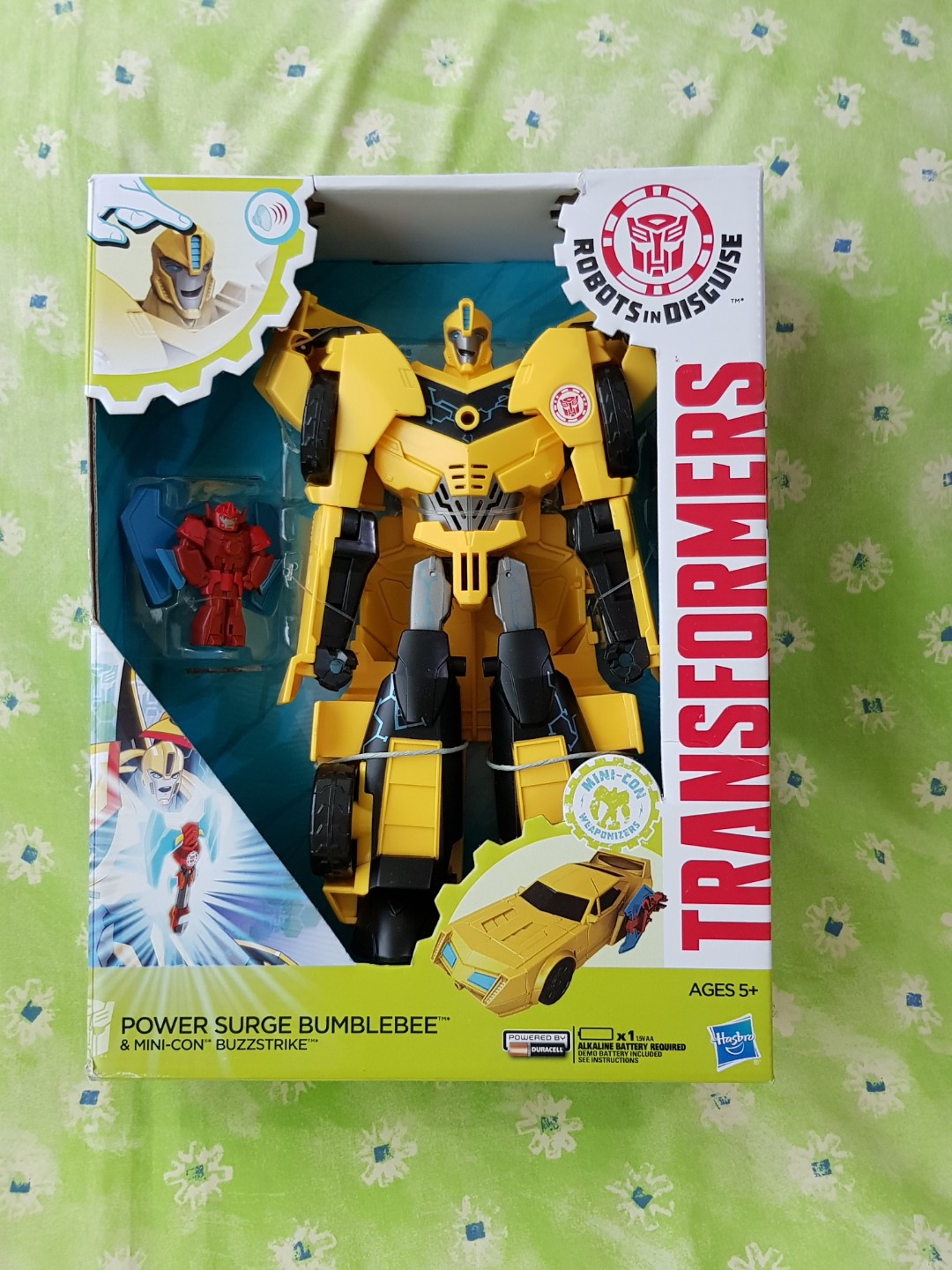 Transformers: Robots in Disguise Power Surge Bumblebee and Buzzstrike ...