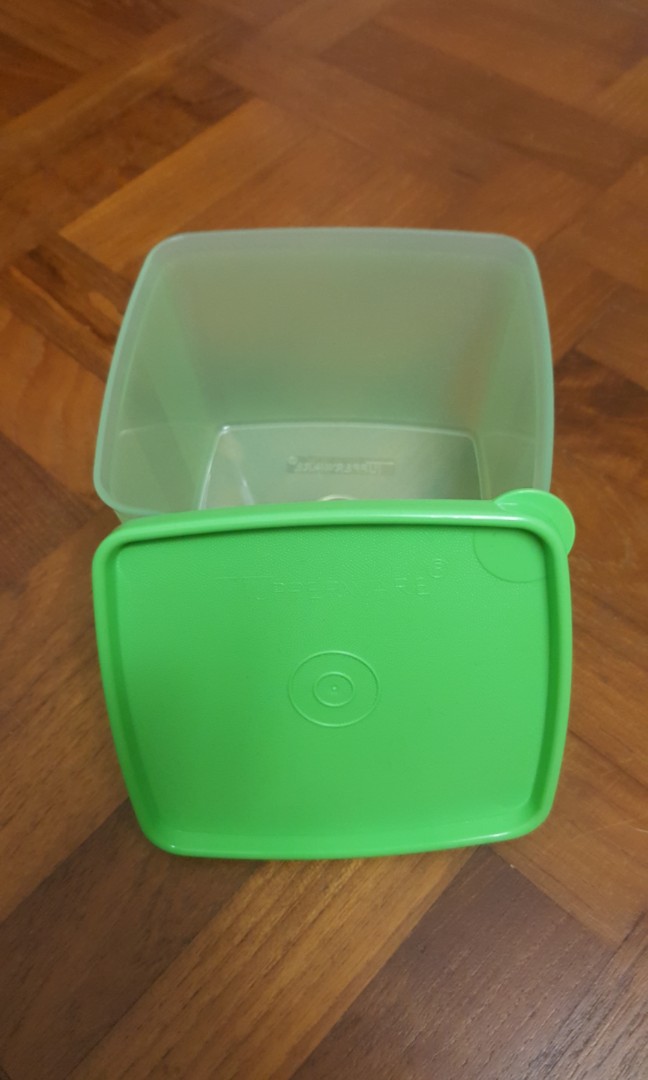 Tupperware Square Container, Furniture & Home Living, Kitchenware ...