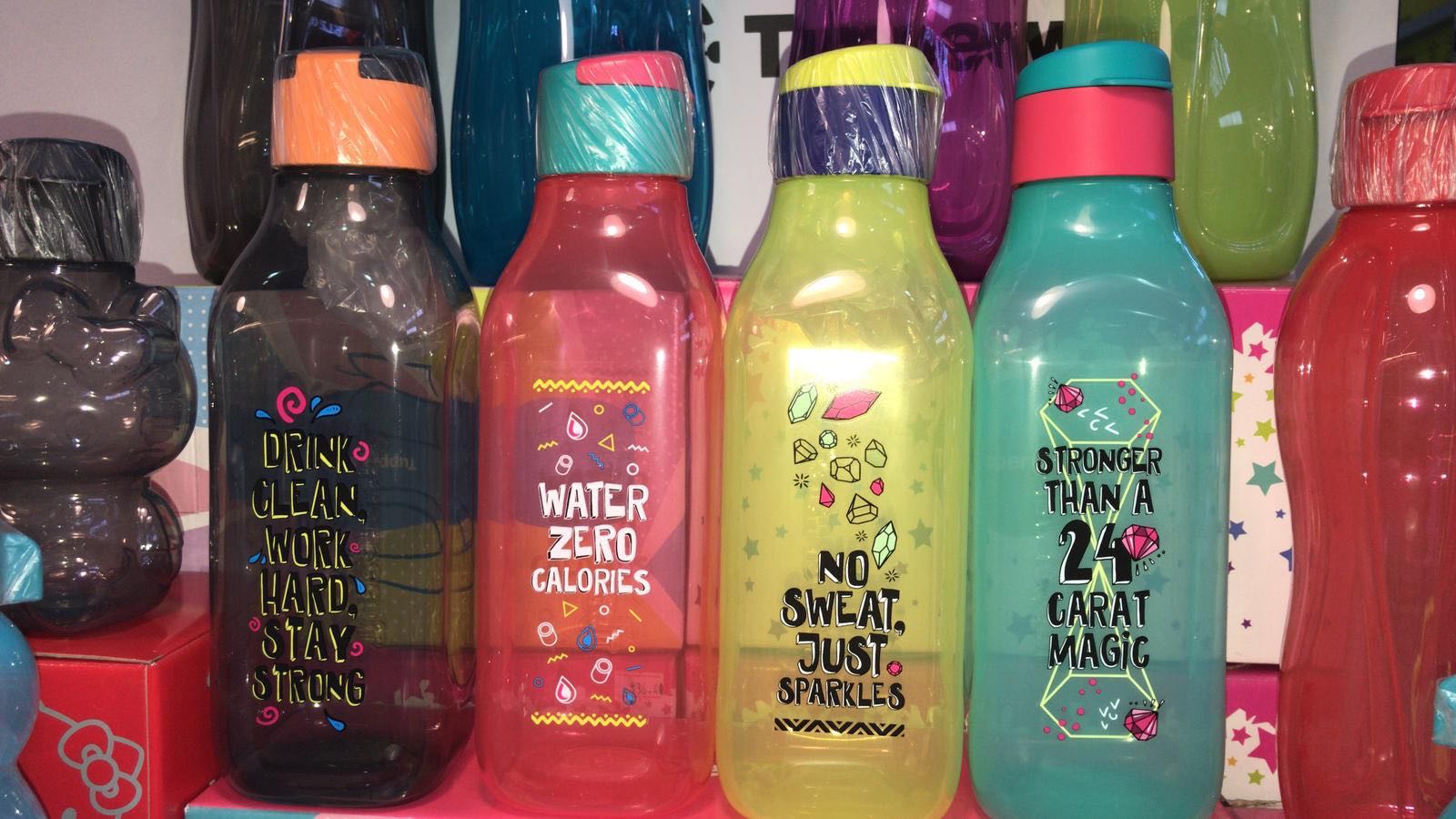 Tupperware Water Bottle (New design!), Furniture & Home Living ...