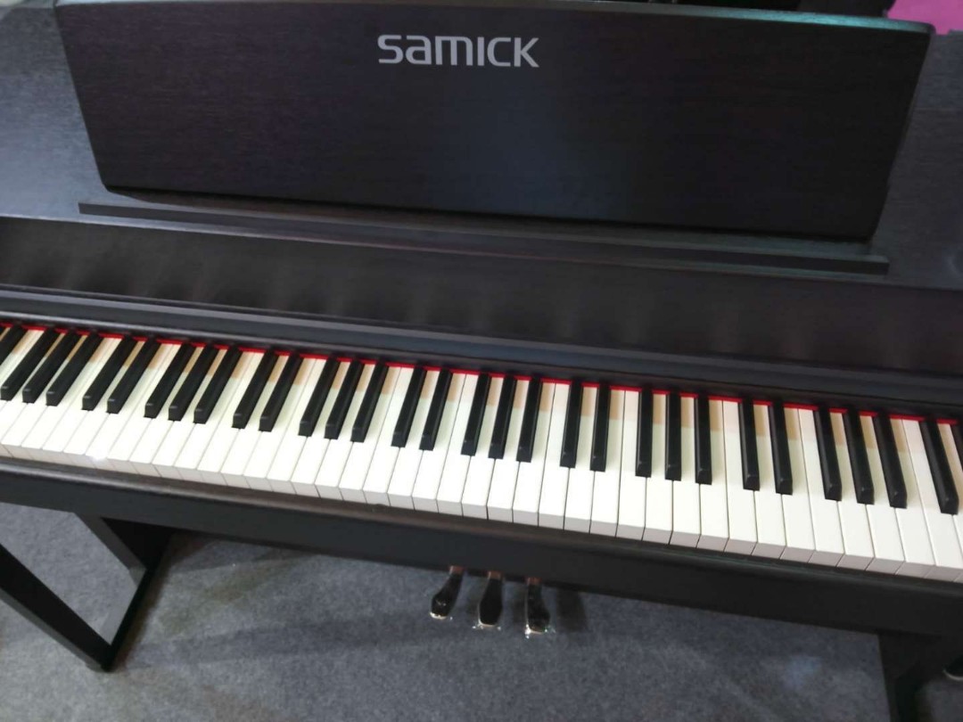 全新行貨 samick nsp-60w digital piano 88鍵 數碼鋼琴 木琴鍵, 興趣及遊戲, 音樂、樂器 & 配件, 樂器 - Carousell