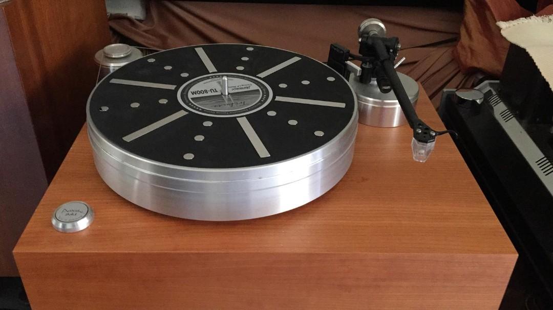 Acoustic Solid Wood Turntable, Hobbies & Toys, Music & Media, Music ...