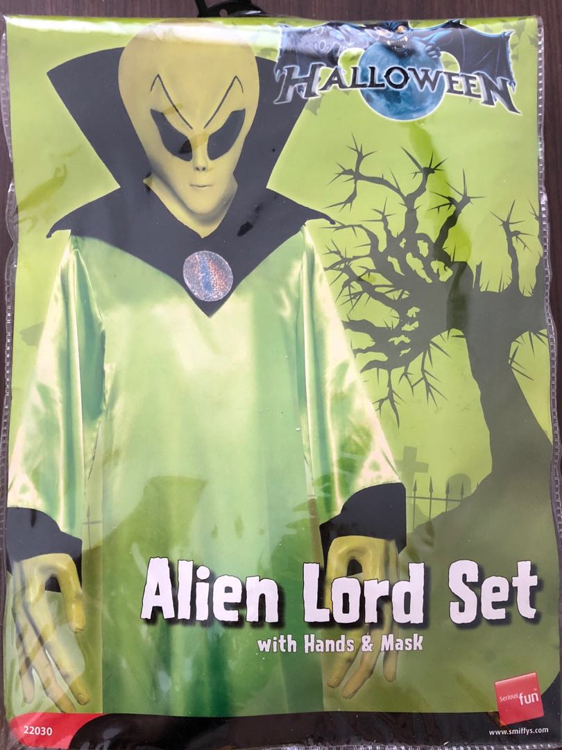 Alien Lord Costume, Men's Fashion, Coats, Jackets and Outerwear on ...
