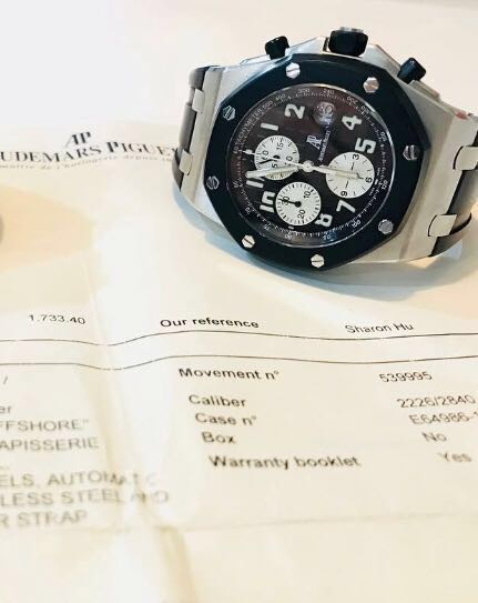 Audemars Piguet Rubber Clad, Luxury, Watches on Carousell
