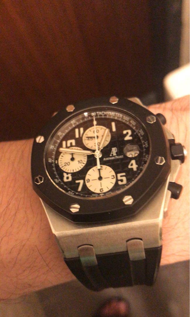 Audemars Piguet Rubber Clad, Luxury, Watches on Carousell