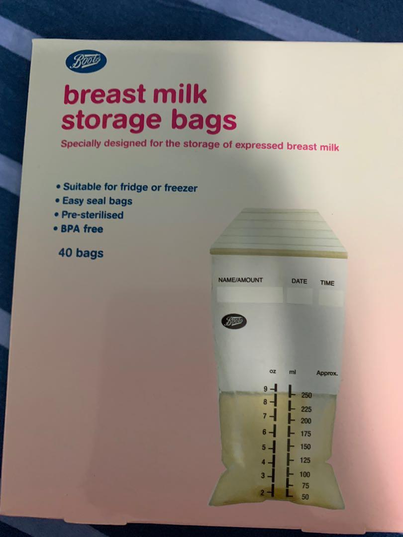 Boots Breast Milk Storage Bags, Babies & Kids, Nursing & Feeding ...