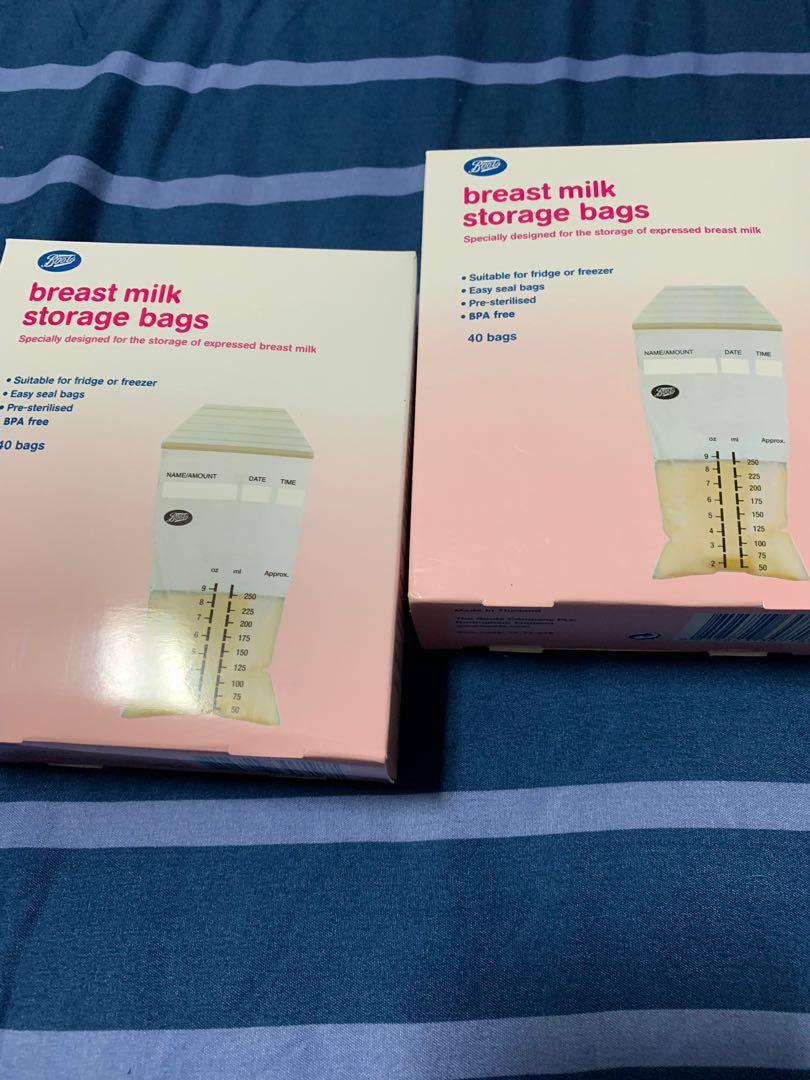 Boots Breast Milk Storage Bags, Babies & Kids, Nursing & Feeding ...