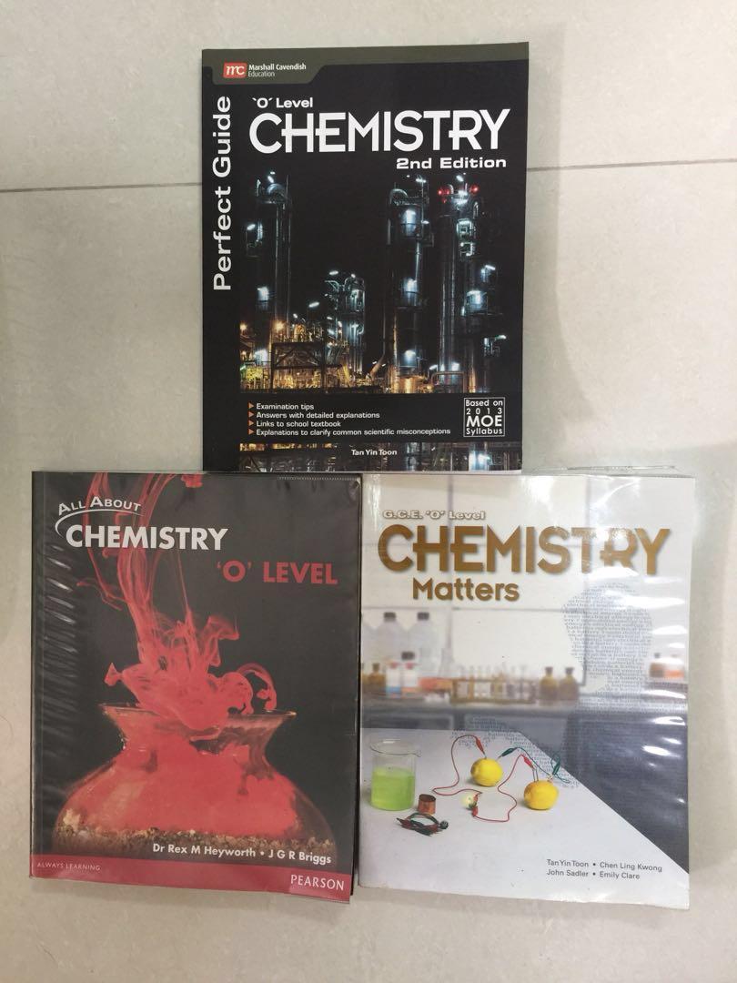Chemistry Textbooks, Books & Stationery, Textbooks, Secondary on Carousell