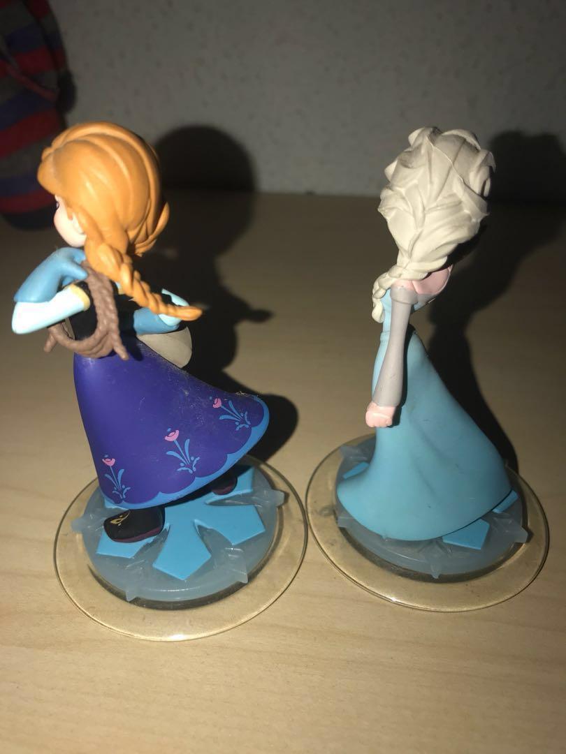 Disney Infinity Anna & Elsa, Hobbies & Toys, Toys & Games on Carousell