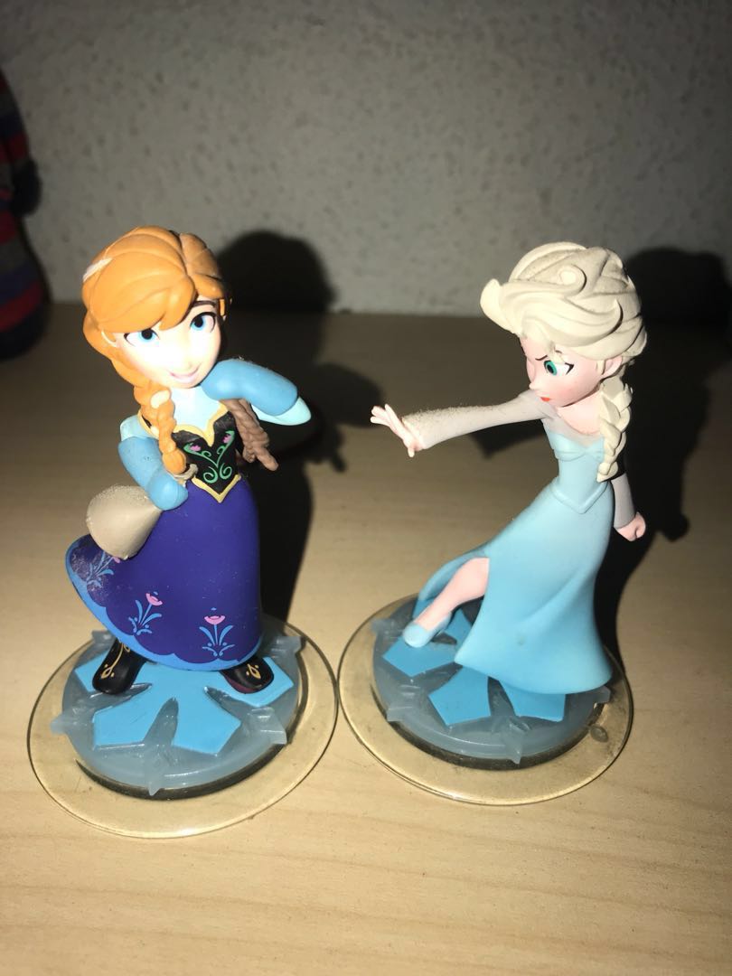 Disney Infinity Anna & Elsa, Hobbies & Toys, Toys & Games on Carousell