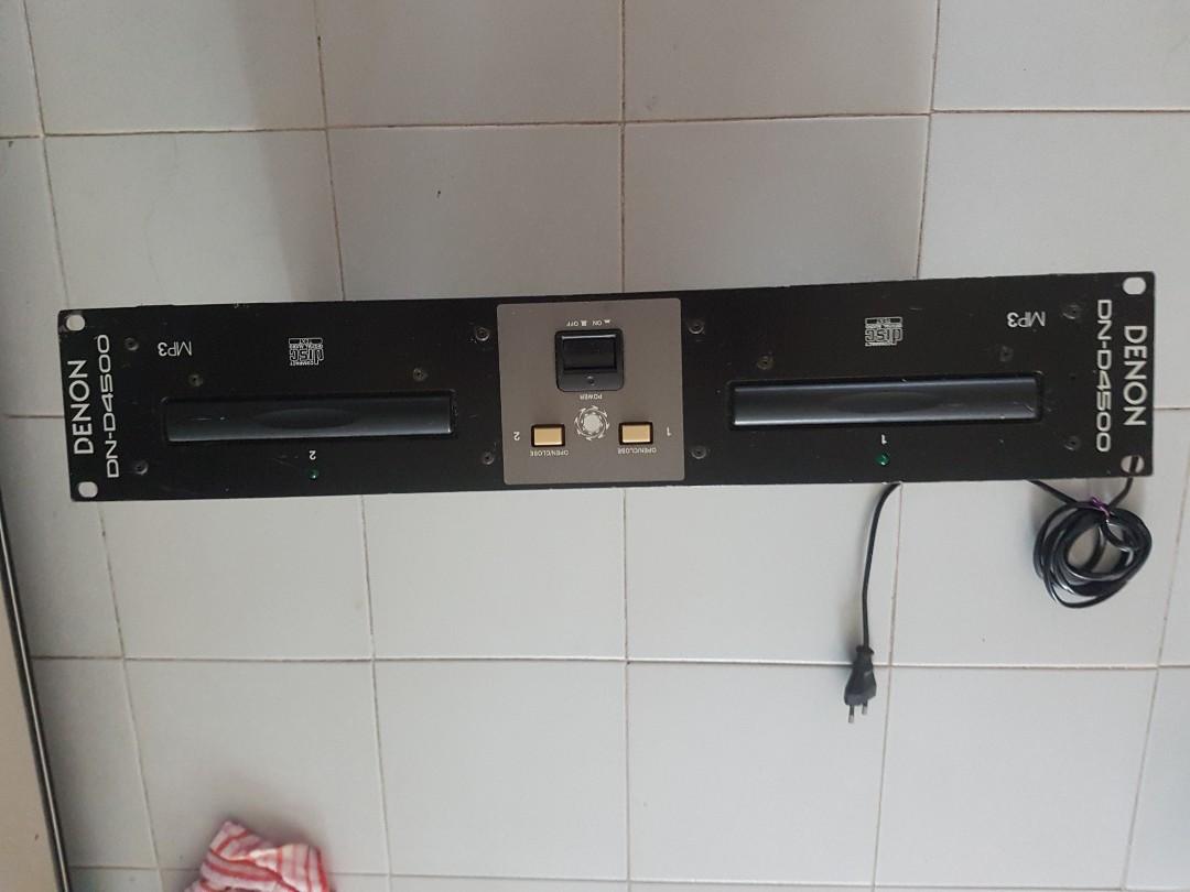 DJ CONSOLE DENON DN-D4500(Complete set), Audio, Other Audio Equipment ...