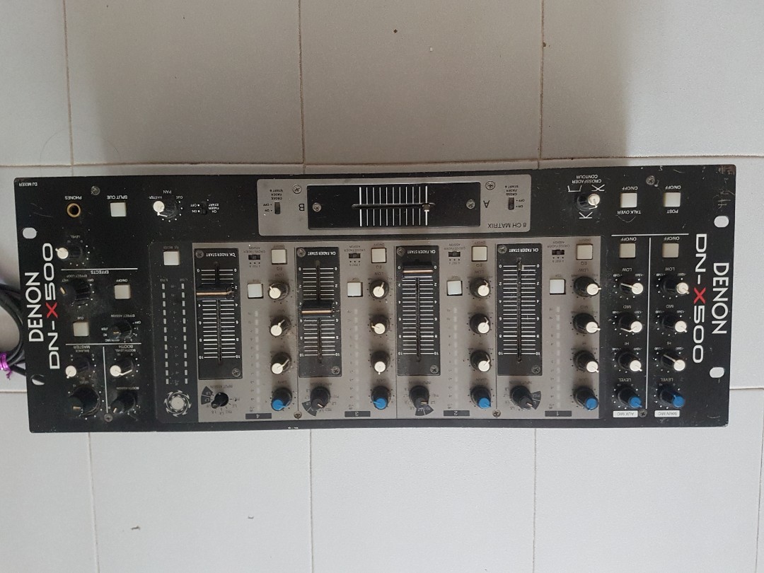 DJ CONSOLE DENON DN-D4500(Complete set), Audio, Other Audio Equipment ...