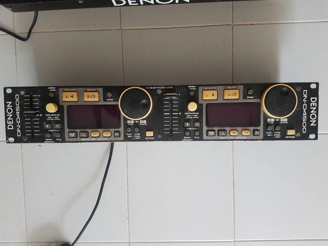 DJ CONSOLE DENON DN-D4500(Complete set), Audio, Other Audio Equipment ...
