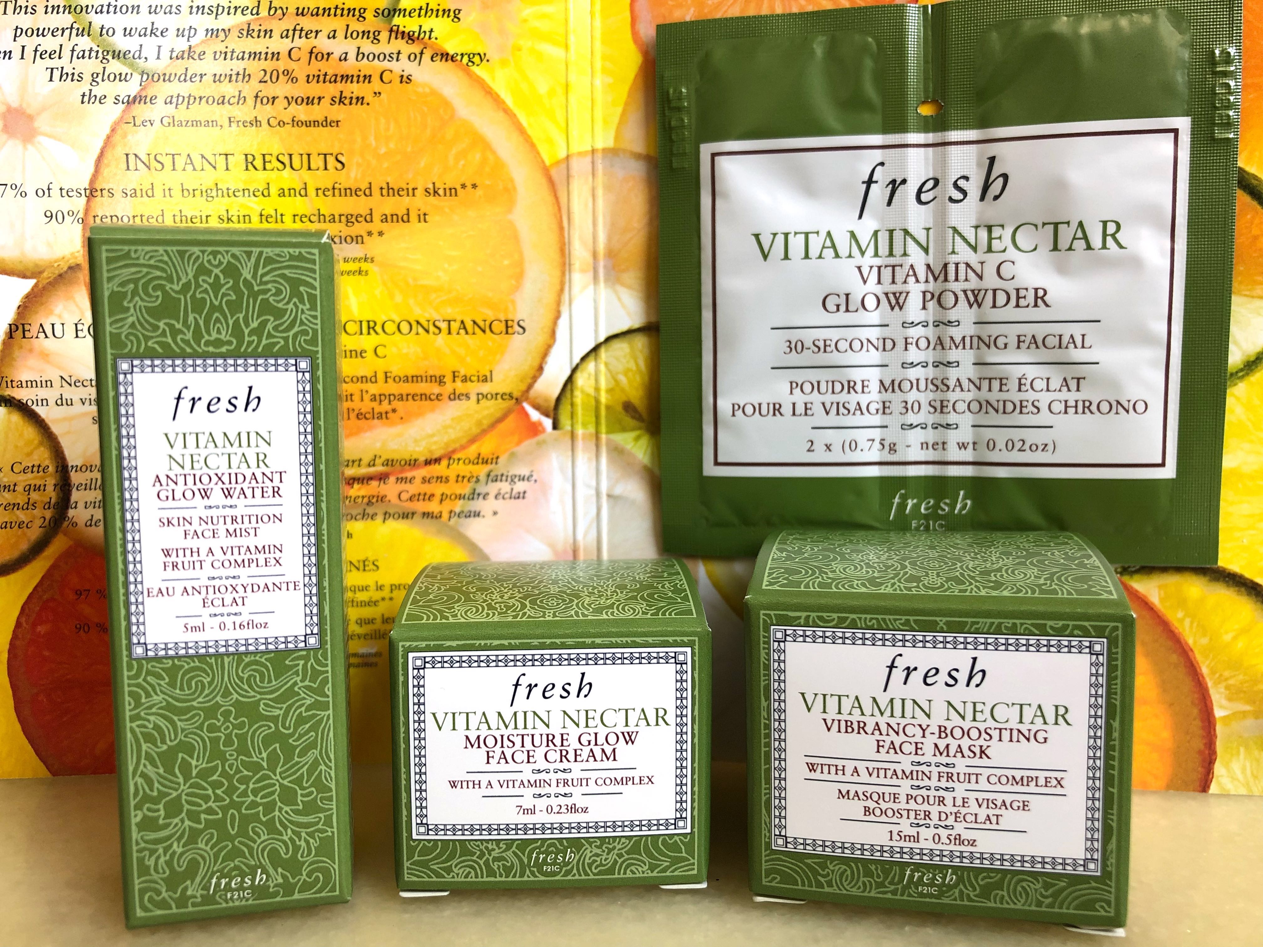 Fresh Vitamin Nectar set, Beauty & Personal Care, Face, Face Care on ...