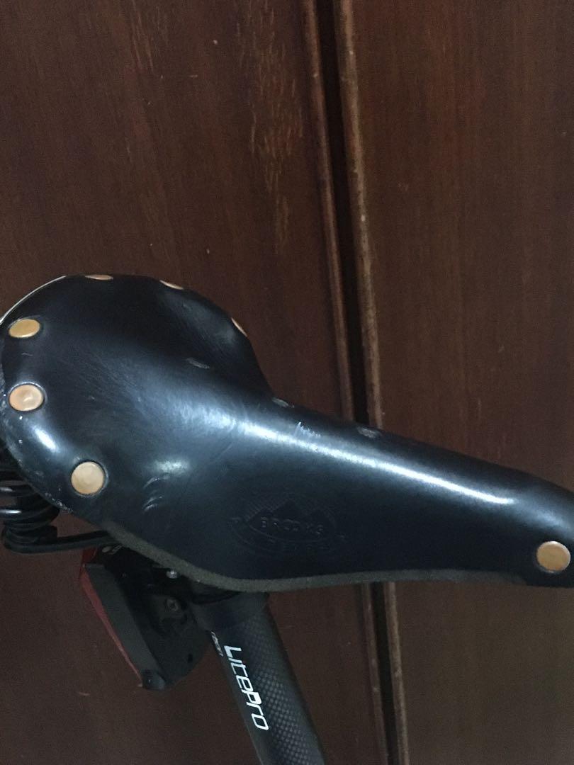 Klickfix and Brooks Saddle, Sports Equipment, Bicycles & Parts, Parts ...