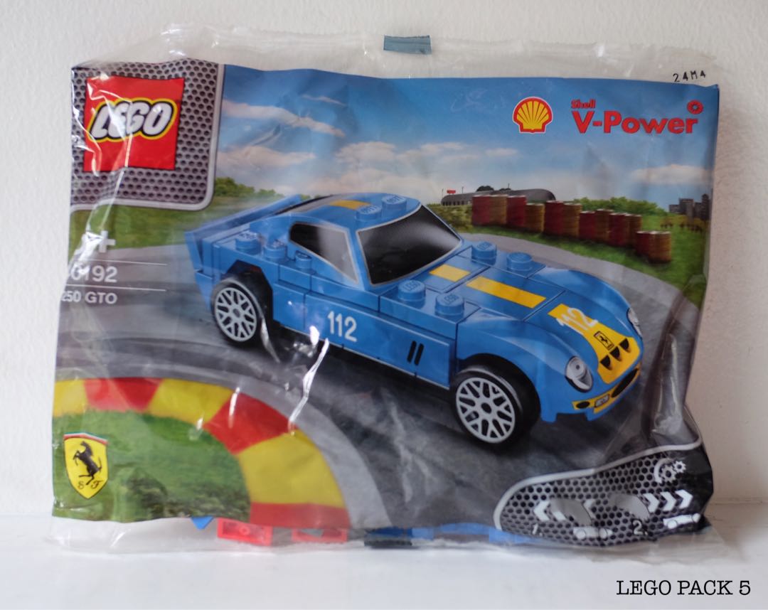 Lego Shell V Power 250GTO 30192 Polybag, Hobbies & Toys, Toys & Games ...