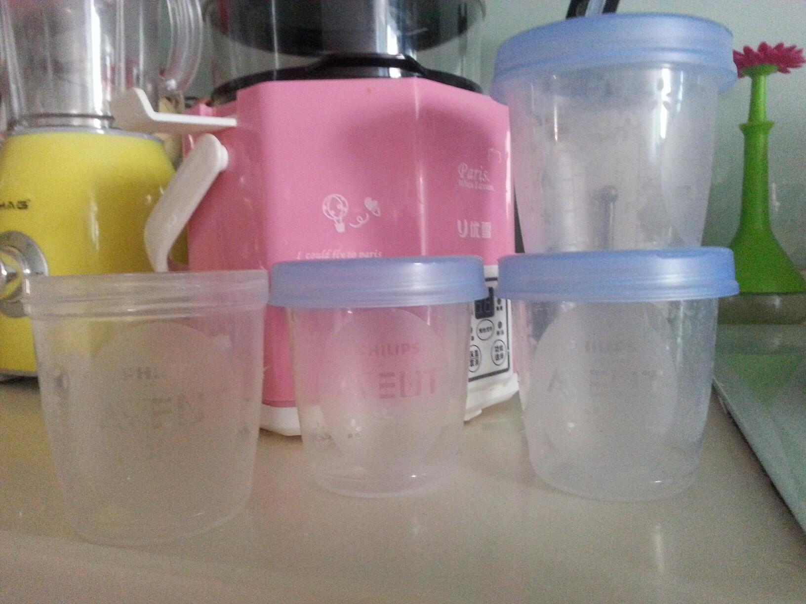 Milk storage containers with the scale and identifying, Babies & Kids ...