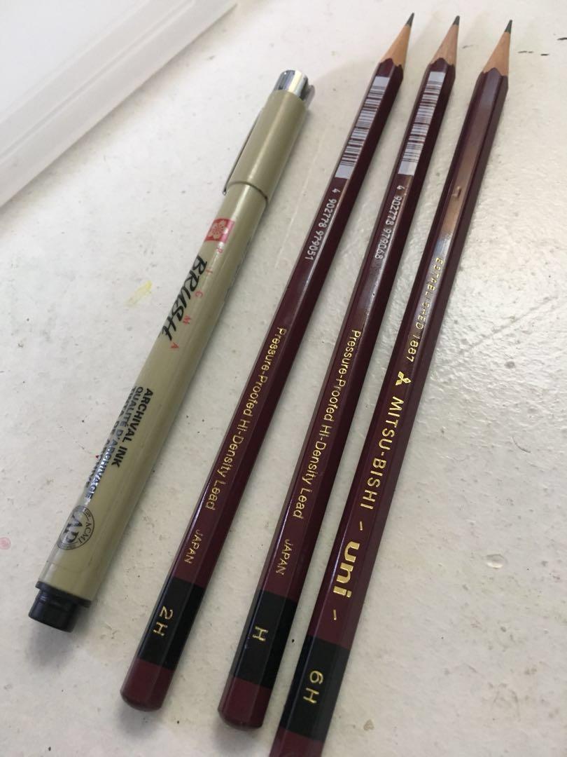 Muji Pencil Set, Hobbies & Toys, Stationary & Craft, Craft Supplies ...