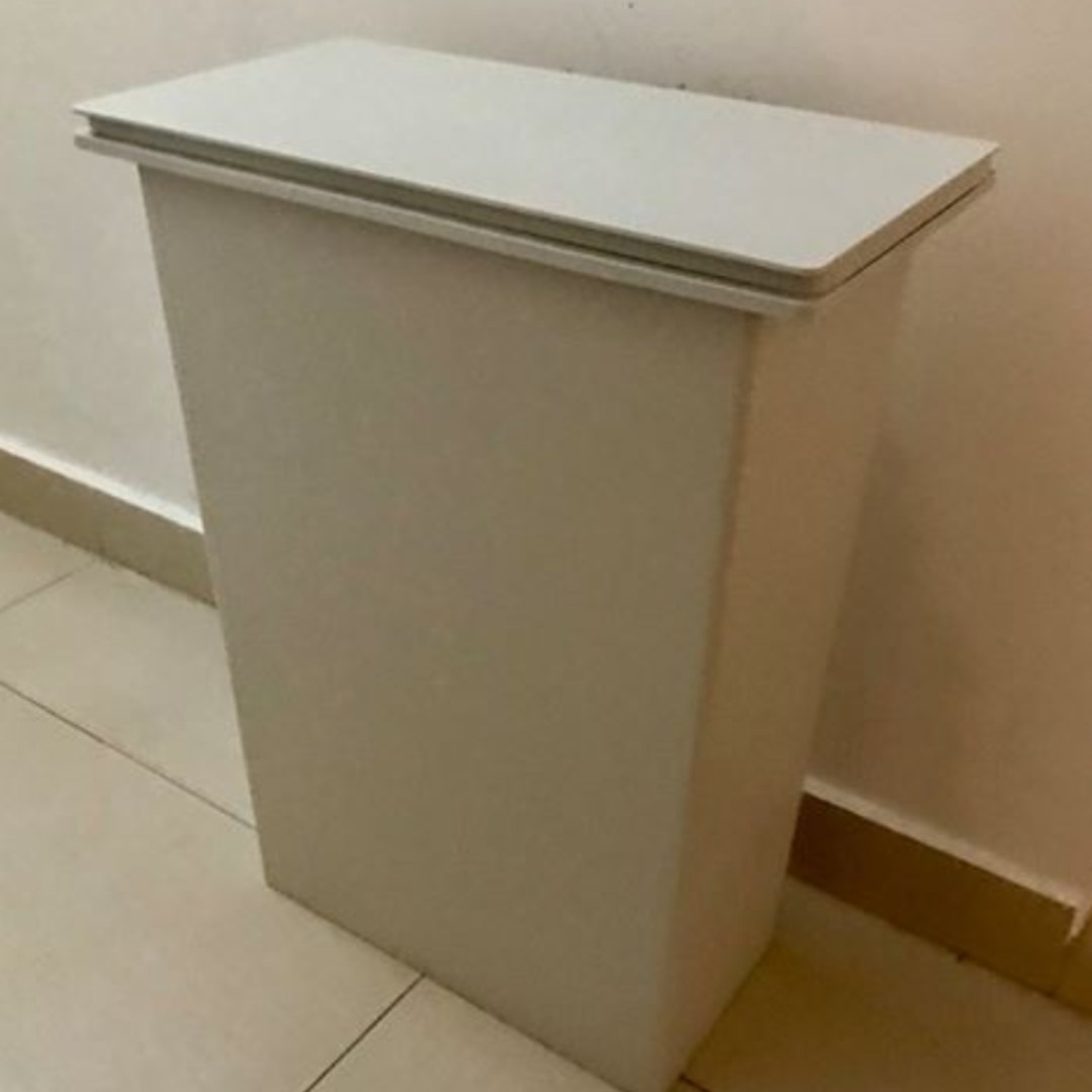 Muji tall kitchen trash can, Furniture & Home Living, Cleaning ...