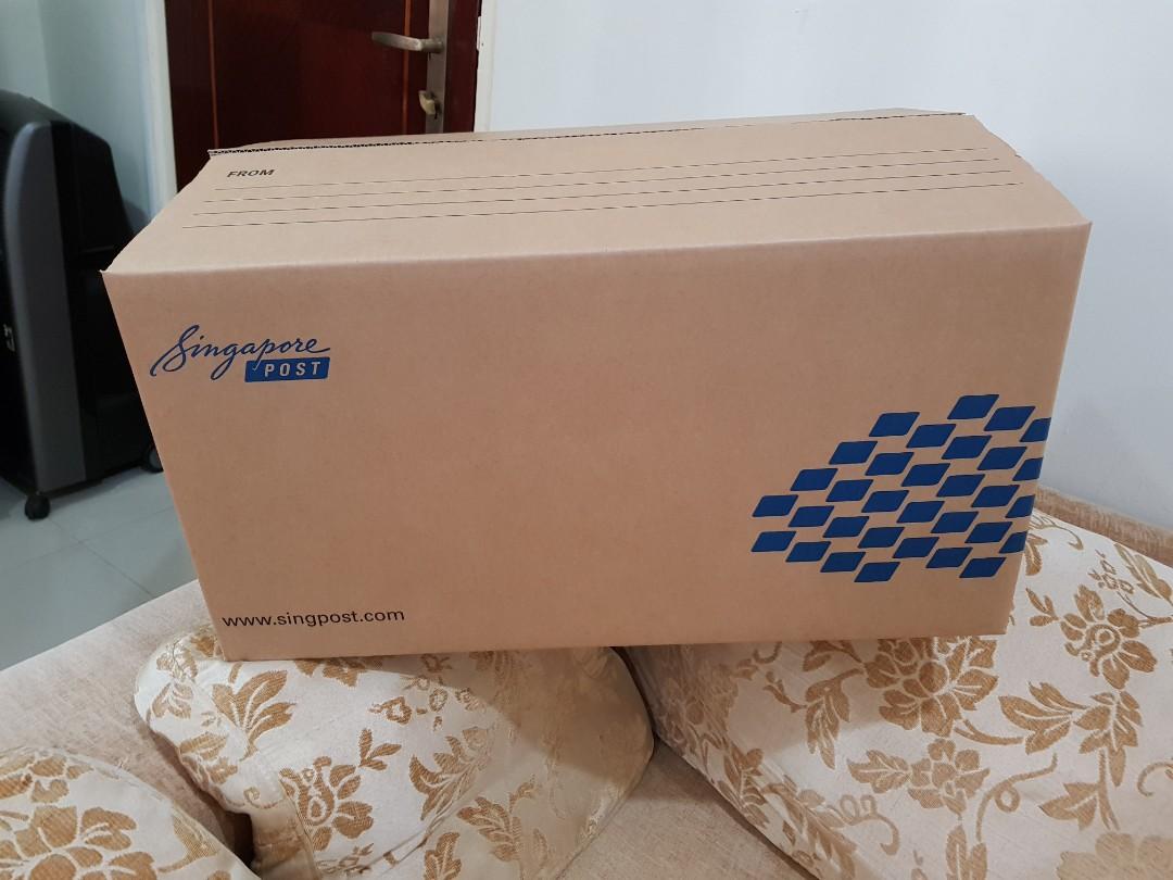 NEW - SingPost XXL Shipment Box, Everything Else on Carousell