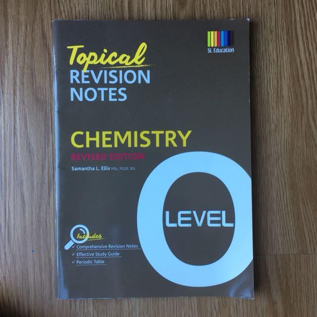 O. Level Chemistry Topical Guide, Hobbies & Toys, Books & Magazines ...