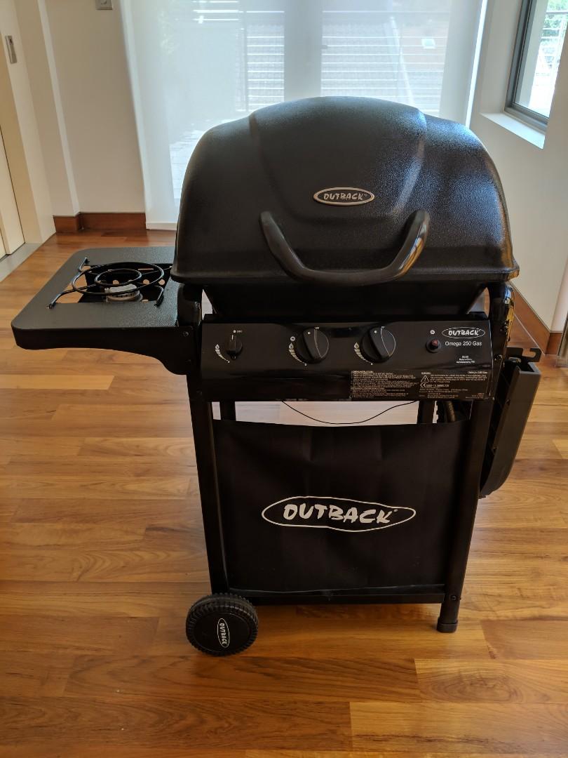 Outback Omega 250 Gas Grill (include gas regulator,hose, cover), TV ...