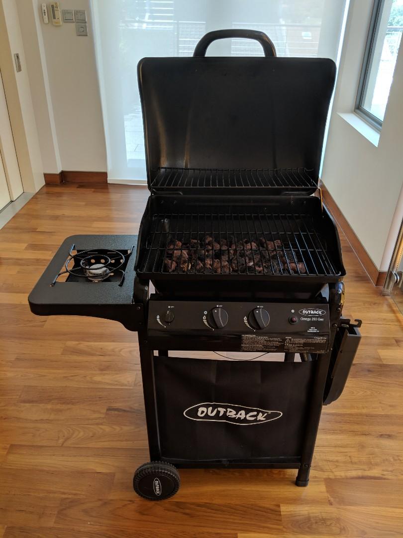 Outback Omega 250 Gas Grill (include gas regulator,hose, cover), TV ...