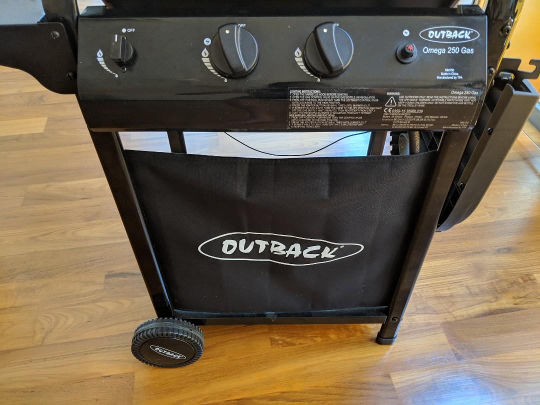Outback Omega 250 Gas Grill (include gas regulator,hose, cover), TV ...