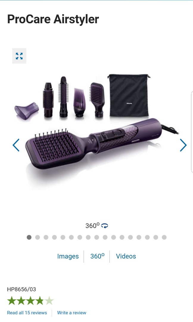 Philips Pro Styler + Hair Dryer, Beauty & Personal Care, Hair on Carousell