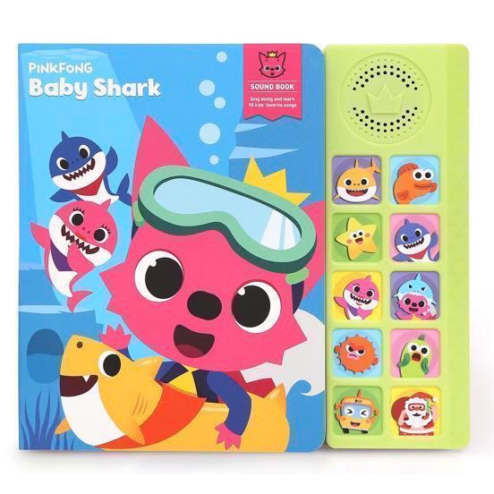 PinkFong Baby Shark Sound Book - Pink Fong , Hobbies & Toys, Books ...