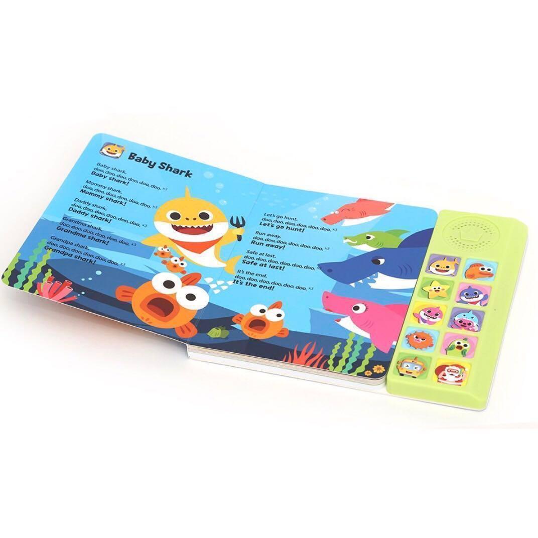 PinkFong Baby Shark Sound Book - Pink Fong , Hobbies & Toys, Books ...