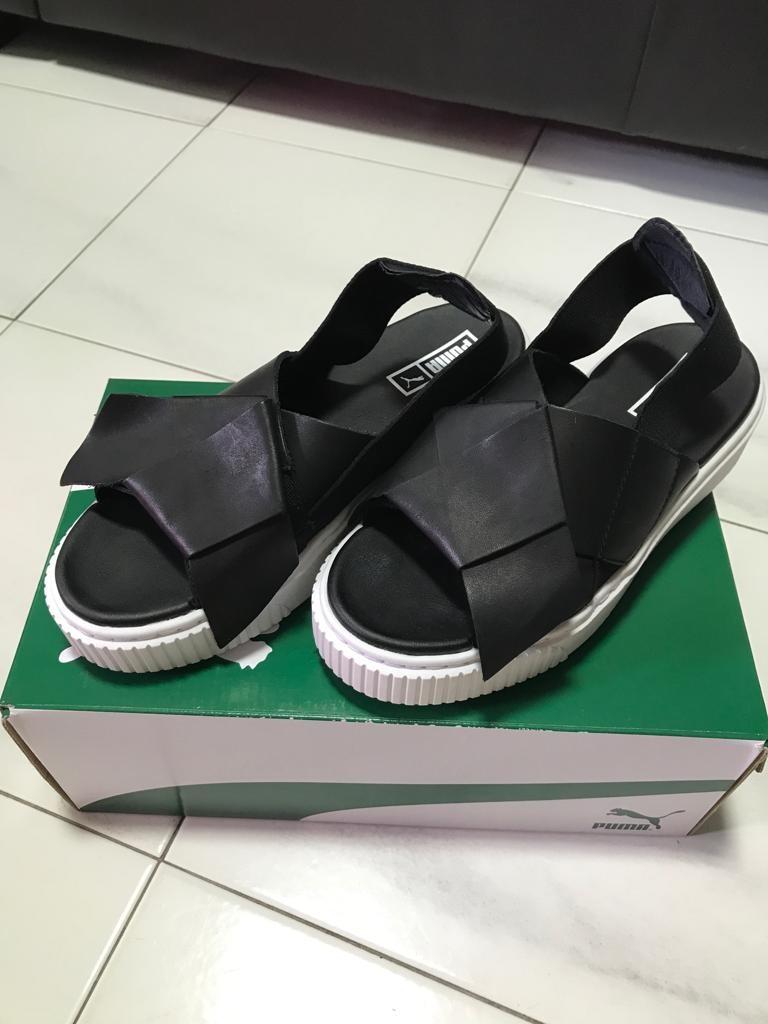 Puma Platform Sandals, Women's Fashion, Footwear, Sandals on Carousell