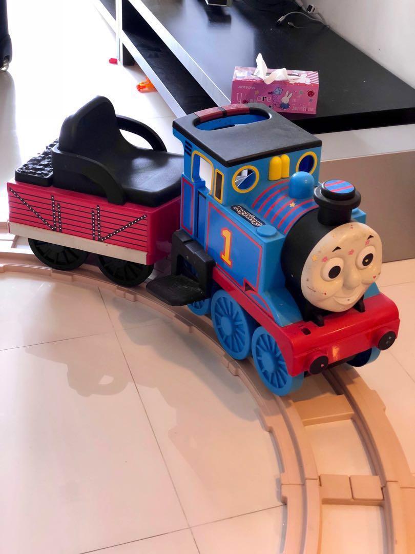Rare Ridable Thomas Tank Train with Railway, Hobbies & Toys, Toys ...