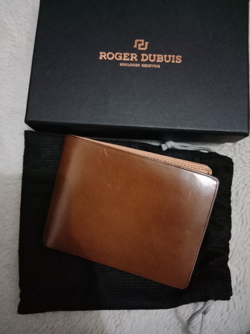 Roger Dubuis Leather Wallet, Men's Fashion, Watches & Accessories ...