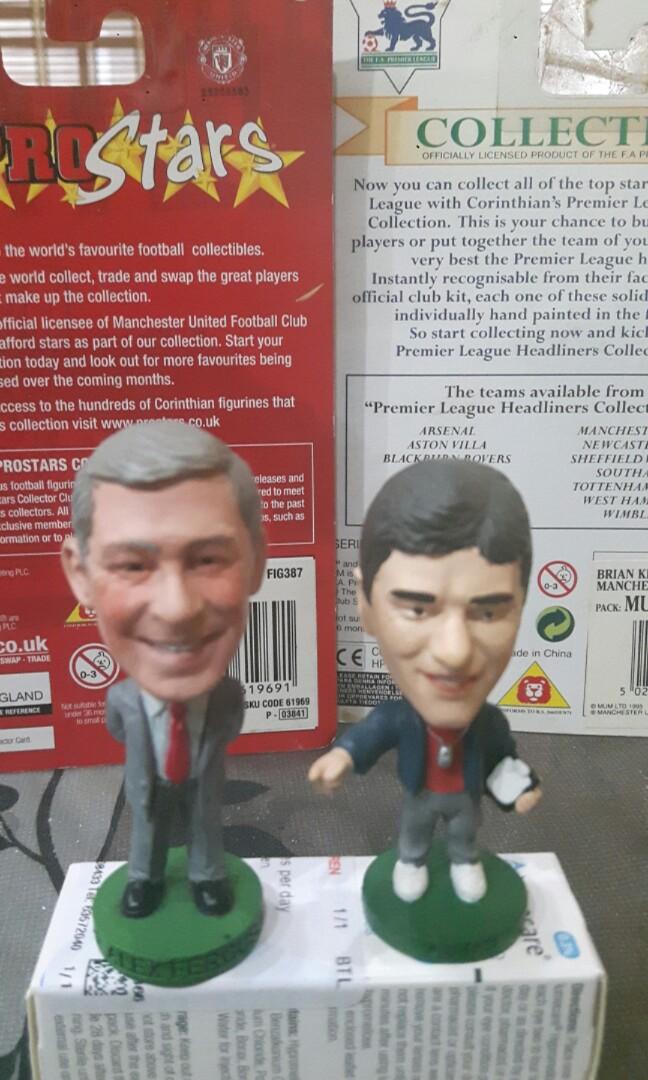 Sir Alex & Brian Kidd prostar, Vintage & Collectibles, Vintage Collectibles on Carousell