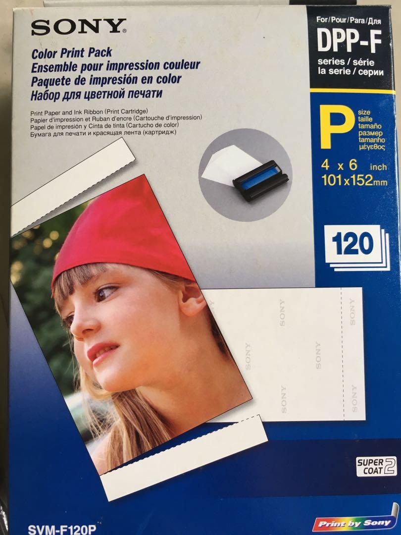 Sony Picture Station Photo Printer + 120pcs 4R paper, DPP-FP35 ...