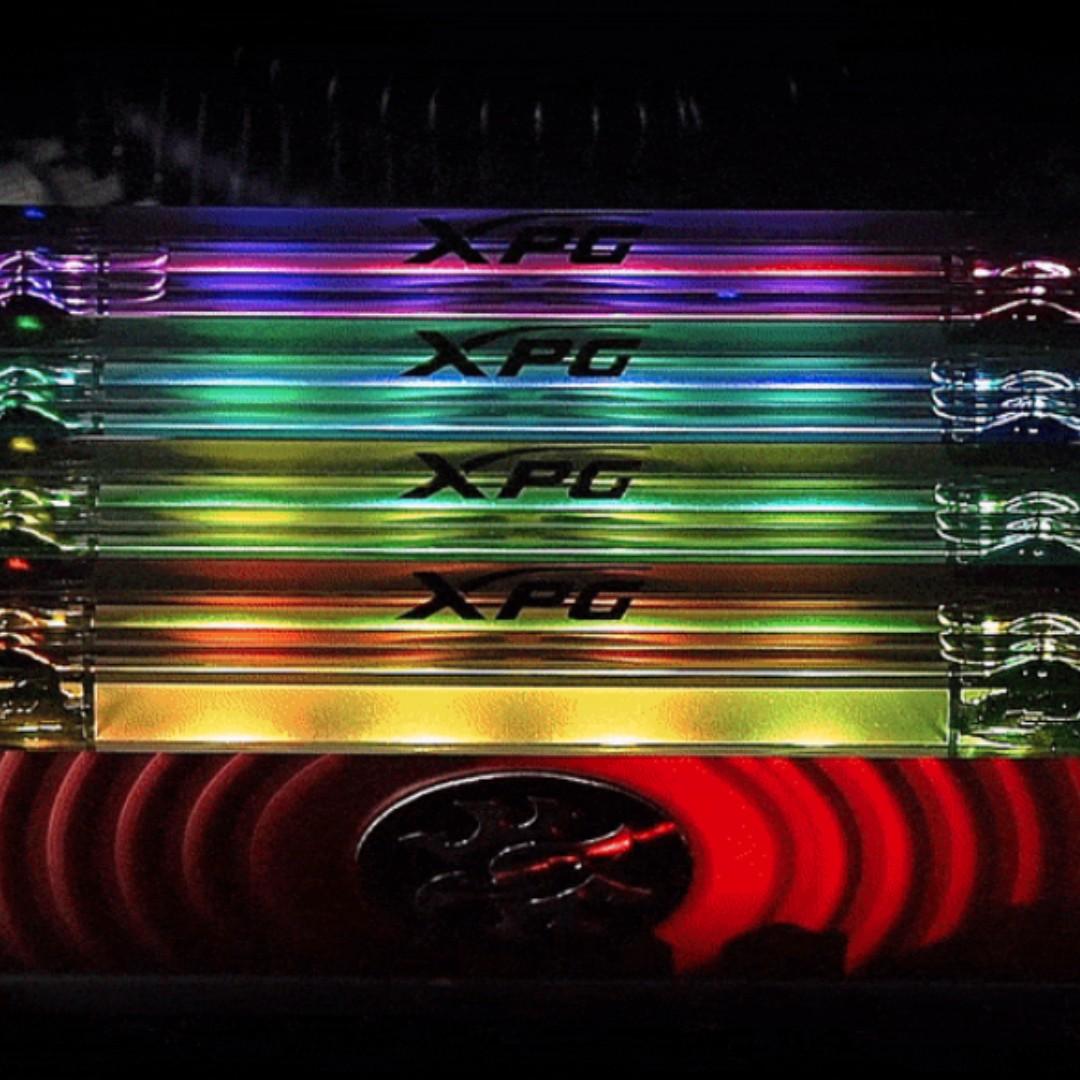 SPECTRIX XPG D80 DDR4 RGB Liquid Cooling Memory RAM, Computers & Tech ...