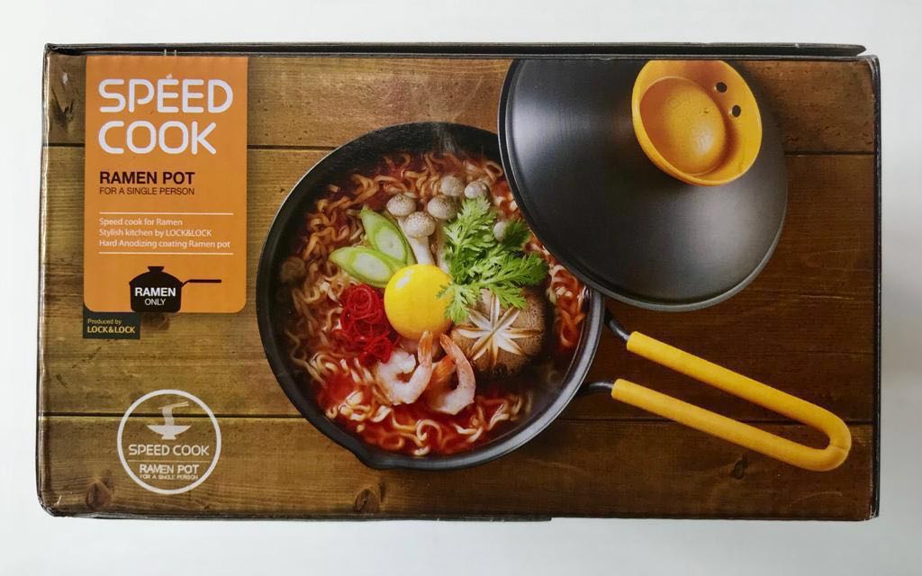 Speed cook Ramen pot (lock & lock), Furniture & Home Living ...