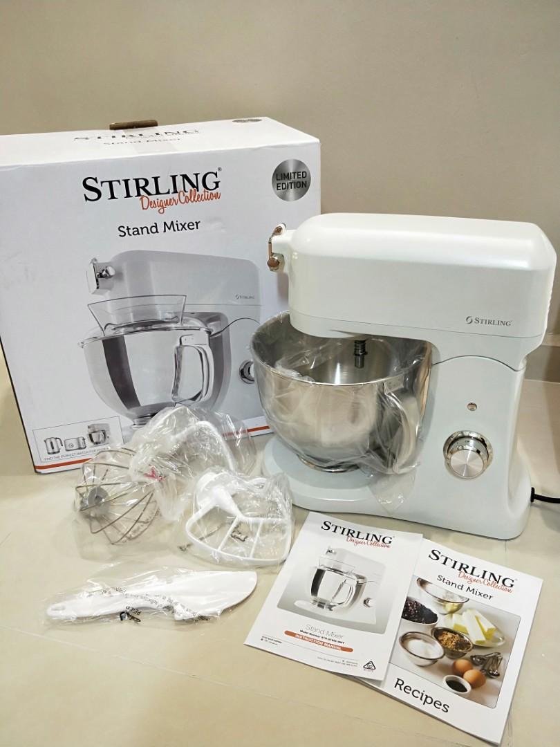 STIRLING Stand Mixer (Powerful 600W/1200W Max Motor), TV & Home ...