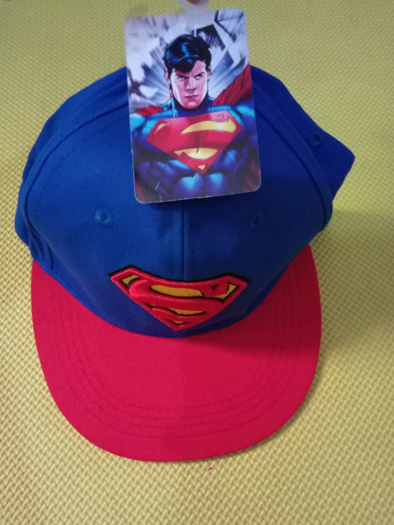 Superman Cap, Babies & Kids, Babies & Kids Fashion on Carousell