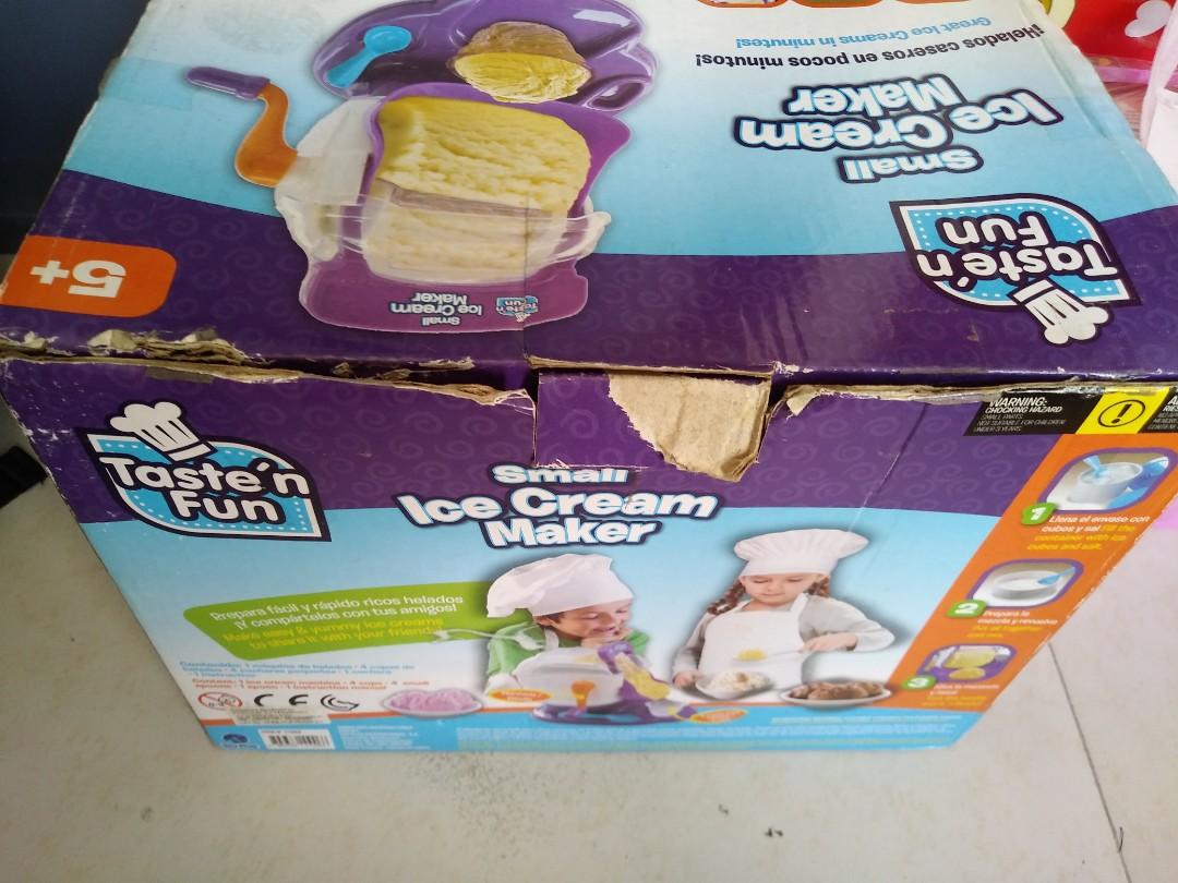 Taste'N Fun Ice Cream Maker Small, Babies & Kids, Nursing & Feeding ...