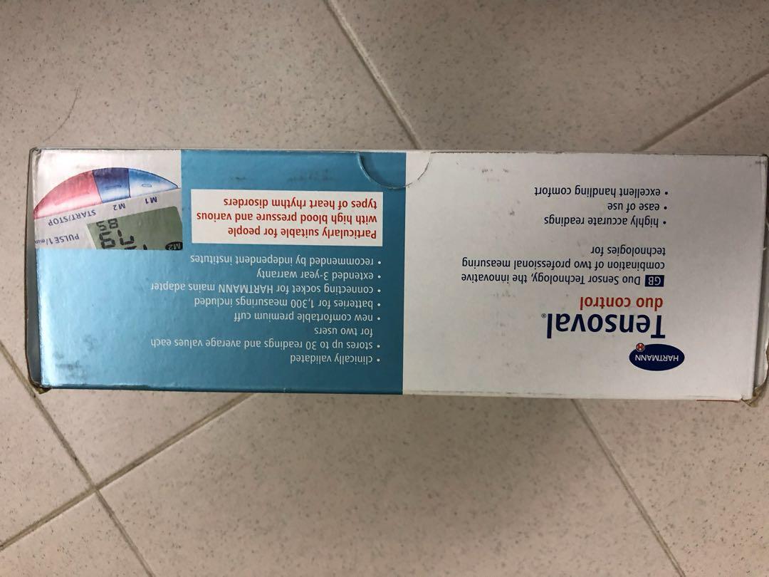 Tensoval Duo Control Blood Pressure Meter, Everything Else on Carousell