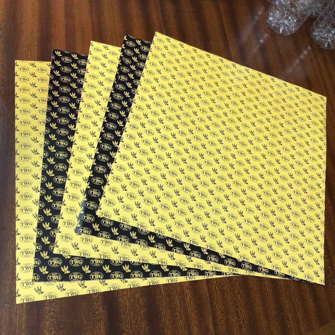 TWG Wrapping Paper 5x/set, Food & Drinks, Packaged & Instant Food on ...